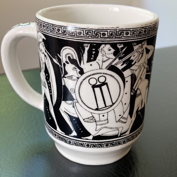 Art | Vtg Keramikos Greek Pottery Mug | Poshmark